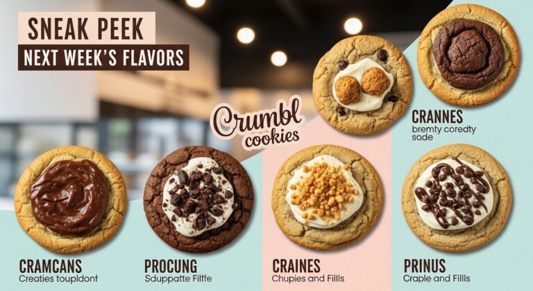 Crumbl Cookies Menu Next Week