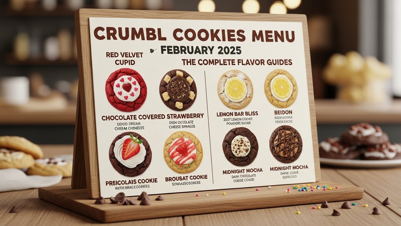 Crumbl Cookies Menu February 2025 The Complete Flavor Guides