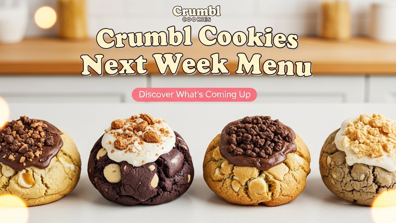 Crumbl Cookies Next Week Menu – Discover What’s Coming Up - Crumble ...