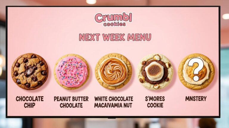 Crumbl Cookies Next Week Menu – Discover What’s Coming Up - Crumble ...