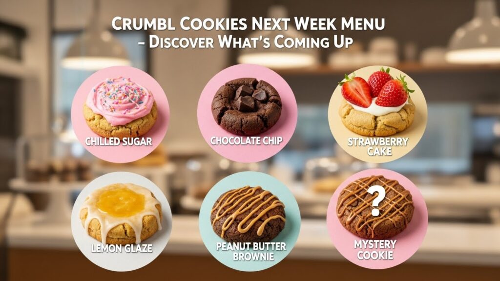 Crumbl Cookies Next Week Menu Discover What’s Coming Up - Crumble ...