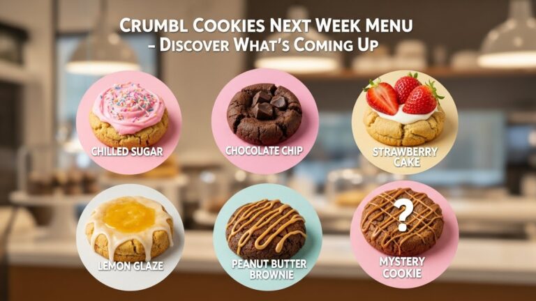 Crumbl Cookies Next Week Menu Discover What’s Coming Up - Crumble ...