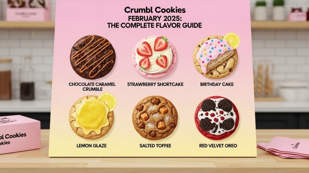 Crumbl Cookies Menu February 2025 The Complete Flavor Guides